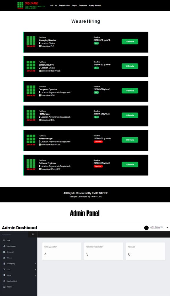 Online Recruitment Job Application System In Bangladesh